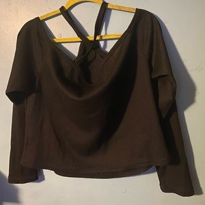 SHEIN | Tops | Plus Size Criss Cross Top | Poshmark